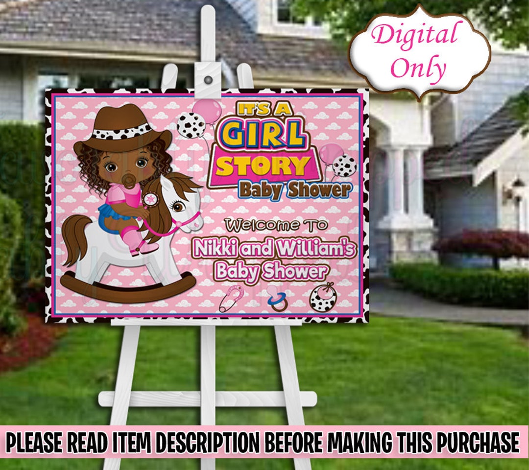 Its a Girl Story Welcome Sign-its a Girl Story Sign-welcome Sign-its A ...
