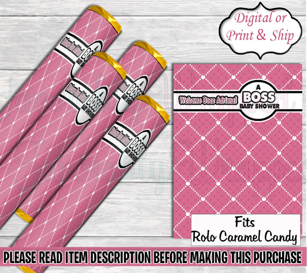 Boss Baby Shower Cigar Wrapper-boss Baby Birthday-boss Baby Party-boss ...