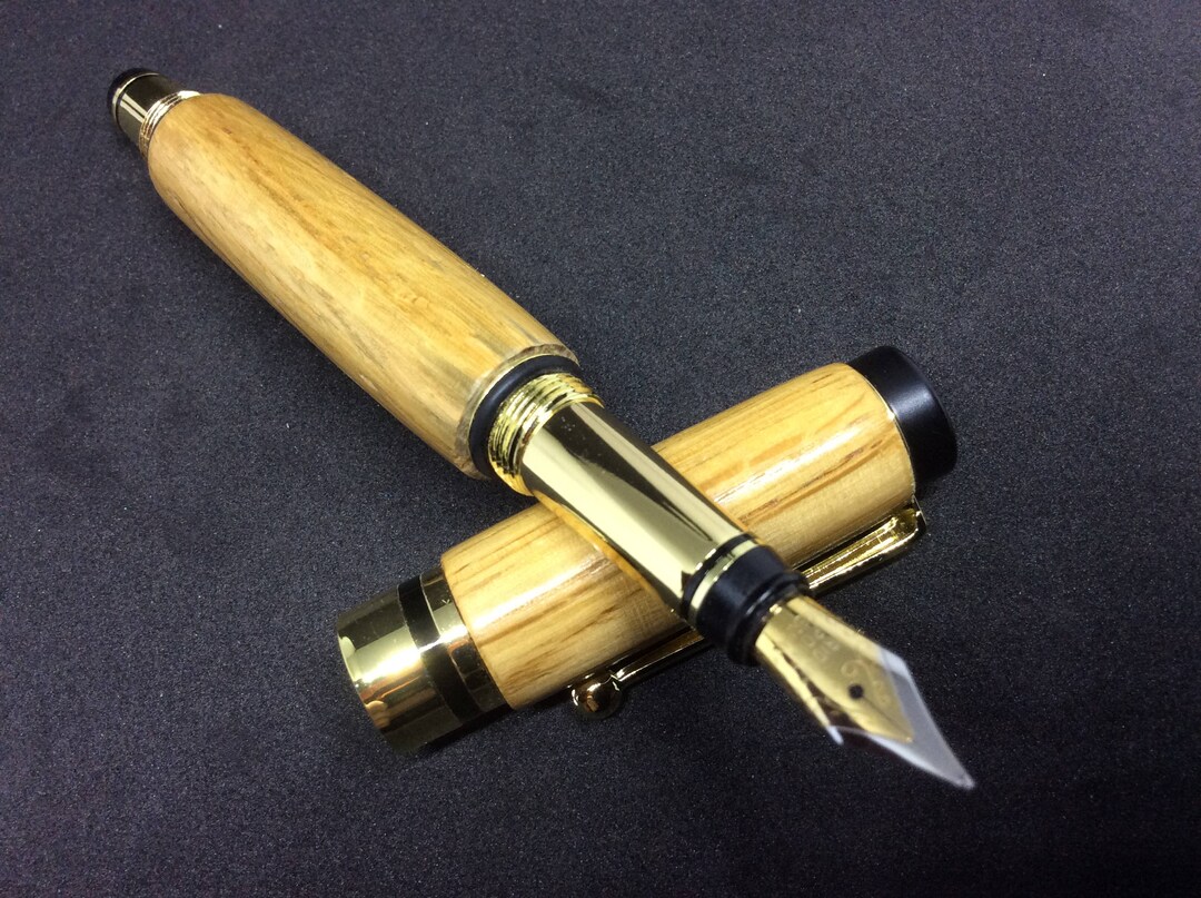 Jack Daniels Oak Handcrafted Fountain Pen From Speyside Cooperage ...