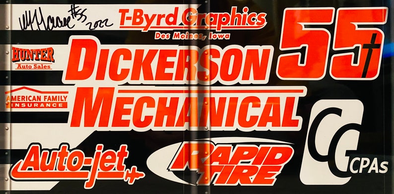 Tulsa Shootout Micro Sprint Wing Panel - Etsy