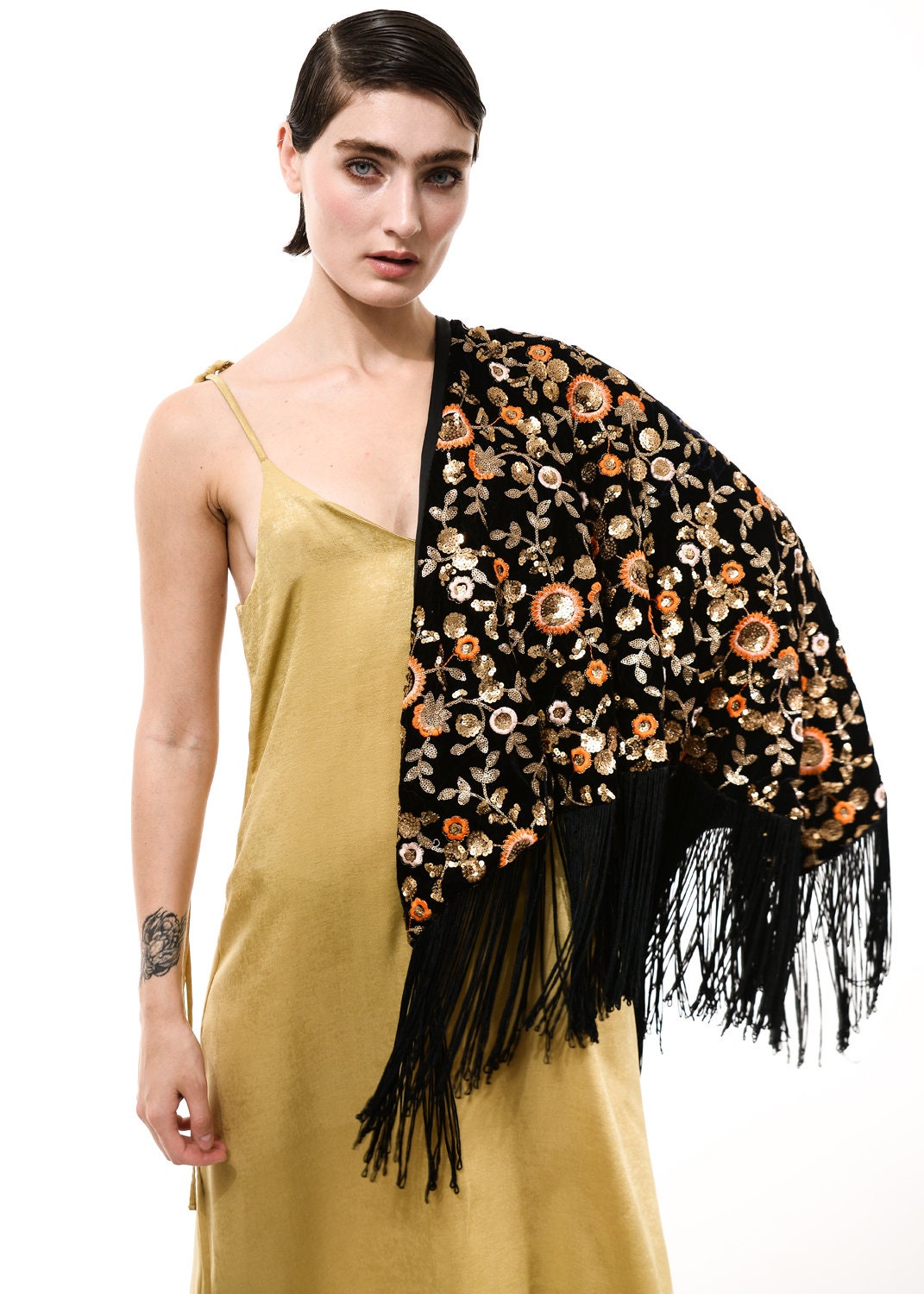 Hand Embroidered Shawl, Floral Embroider Blanket Shawl, Artisan Blanket ...