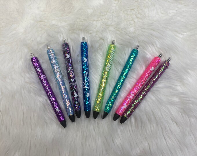 Chunky Glitter Pens NEW COLORS - Etsy