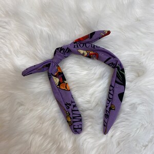 Hocus Pocus NEW FABRIC Inspired Wire Headband - Etsy