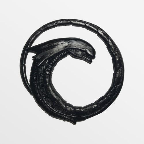 Knotwork Xenomorph 3D Metal Pin Alien Monster Celtic Viking - Etsy