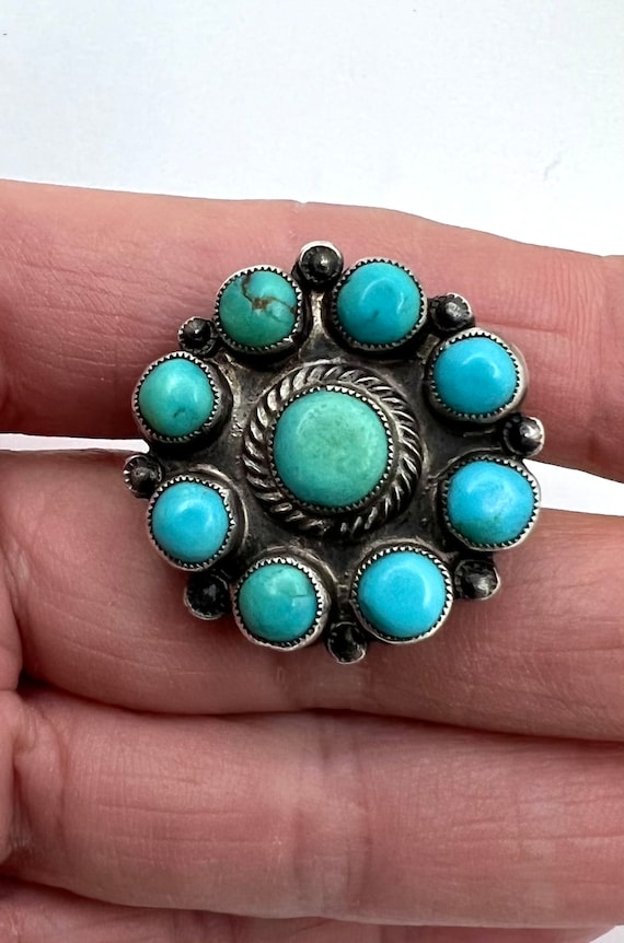 Vintage navajo turquoise ring - Gem