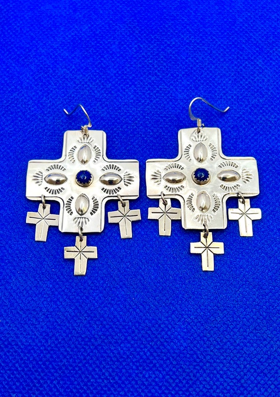 navajo silver cross - Gem