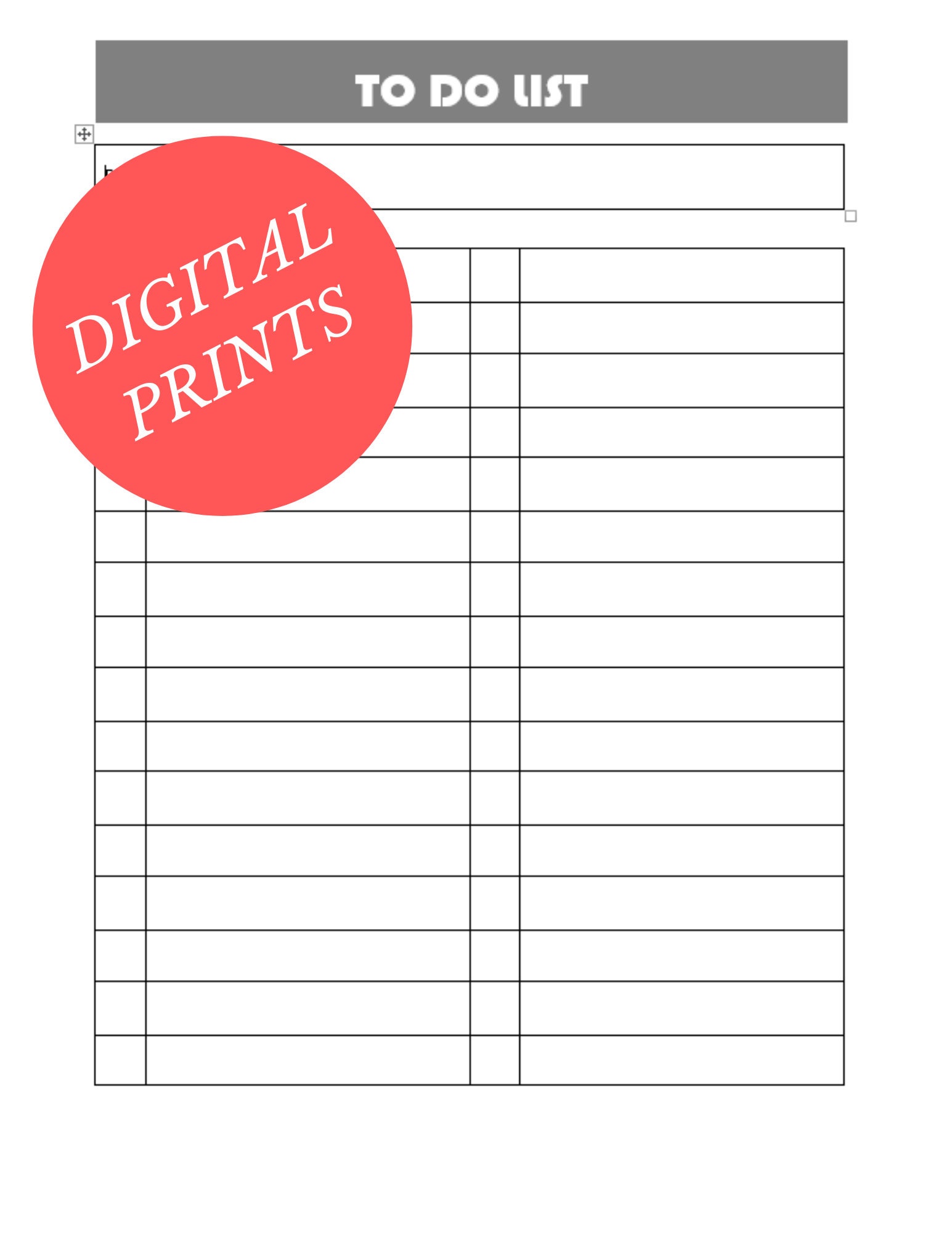 To Do Checklist Bundle, Digital File, Ultimate Checklist, Daily ...