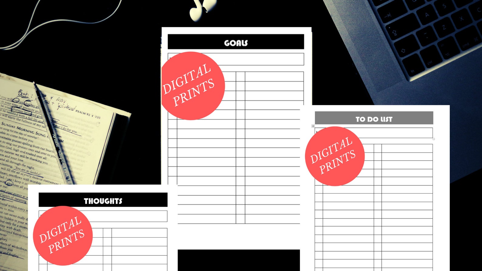 To Do Checklist Bundle, Digital File, Ultimate Checklist, Daily ...