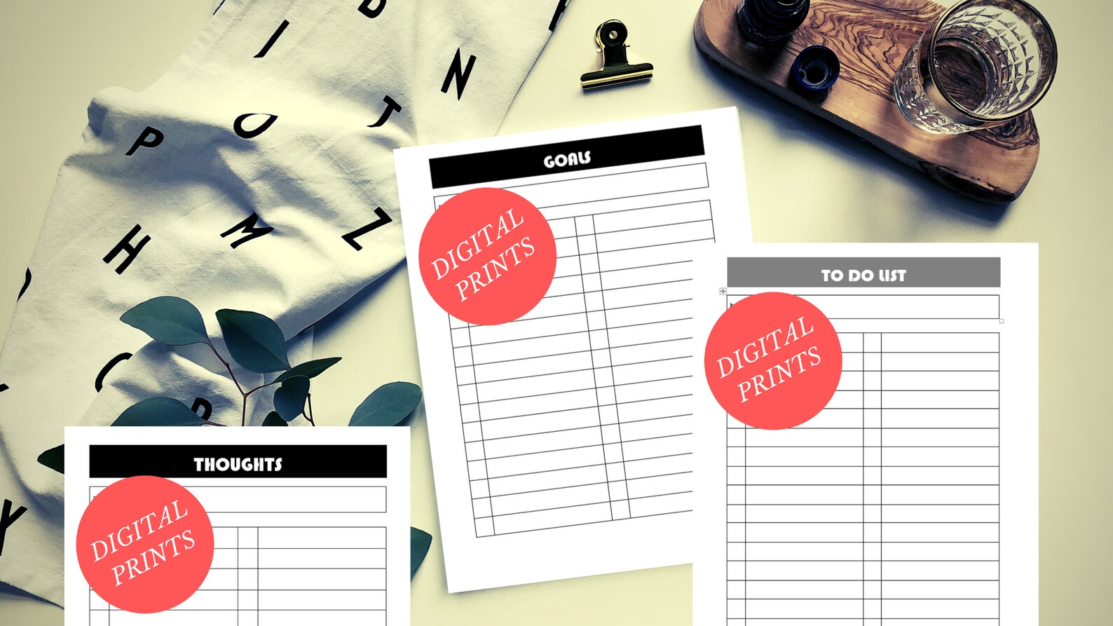 To Do Checklist Bundle, Digital File, Ultimate Checklist, Daily ...