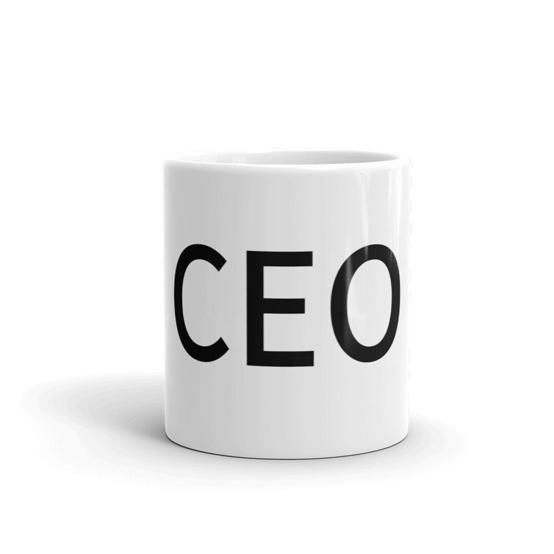 CEO Mug Professional Mug Birthday Gifts Boss Gift White - Etsy UK