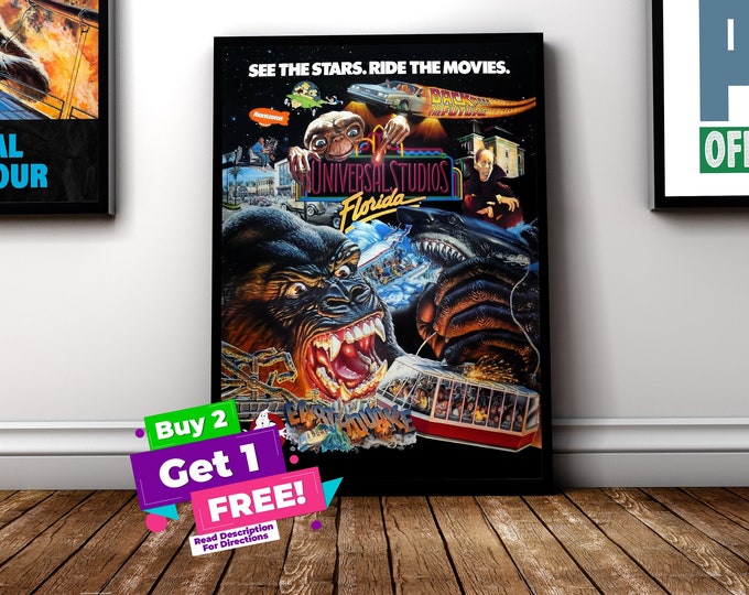 Universal Studios Poster Print - Etsy