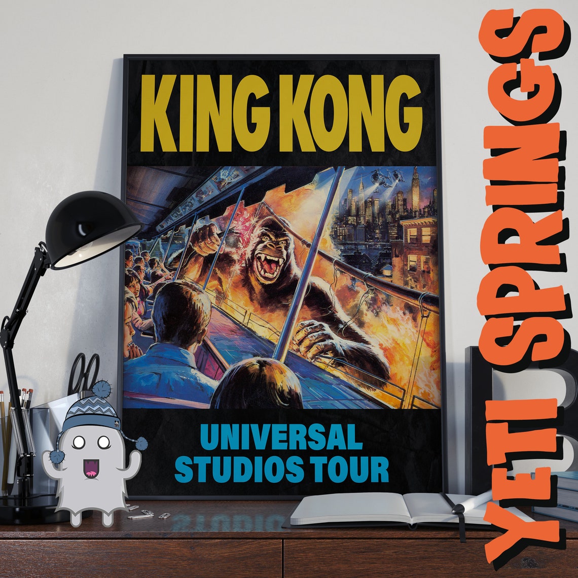 Kong Universal Studios Poster Print | Etsy