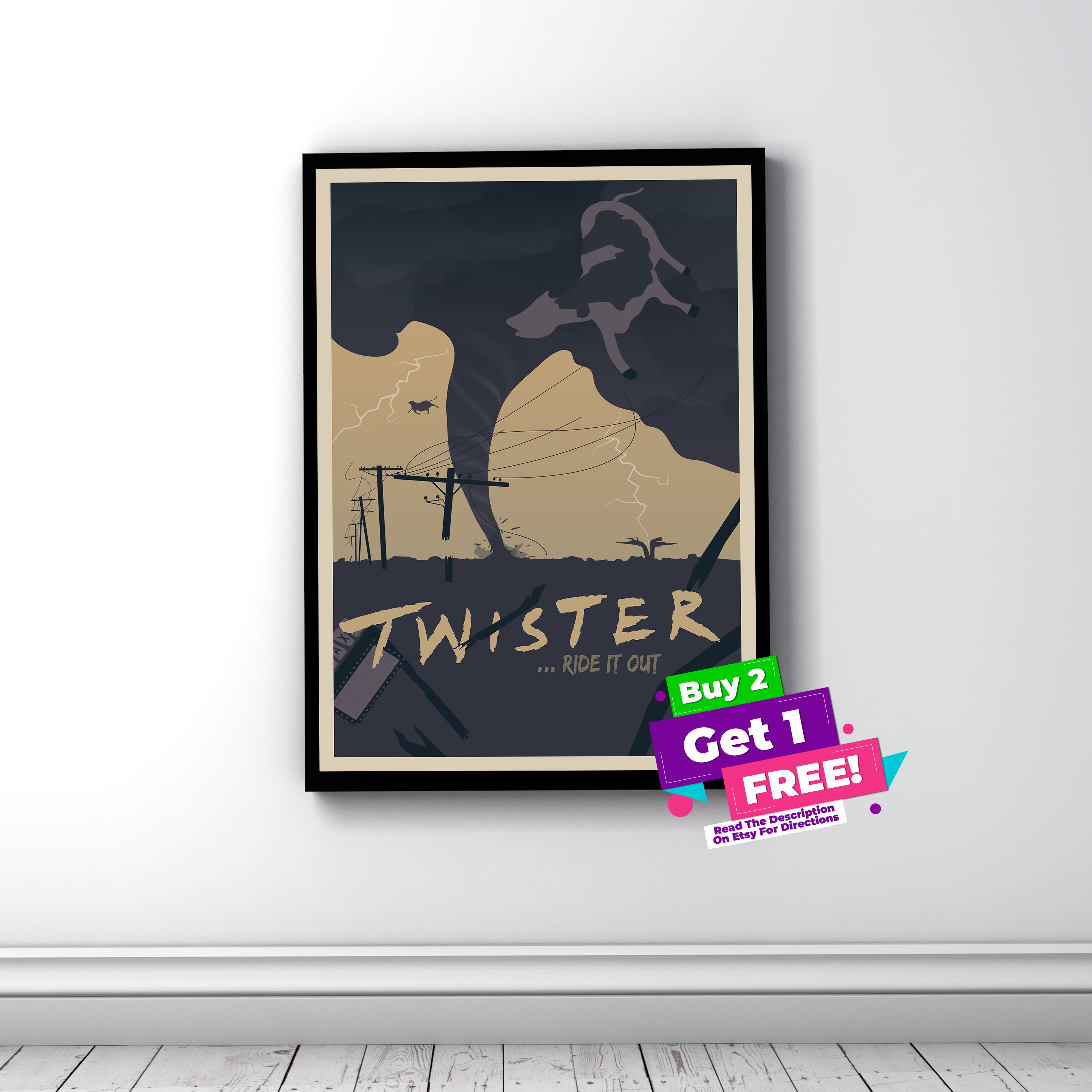 Twister Universal Studios Poster Print - Etsy
