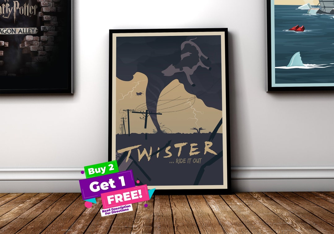 Twister Universal Studios Poster Print - Etsy