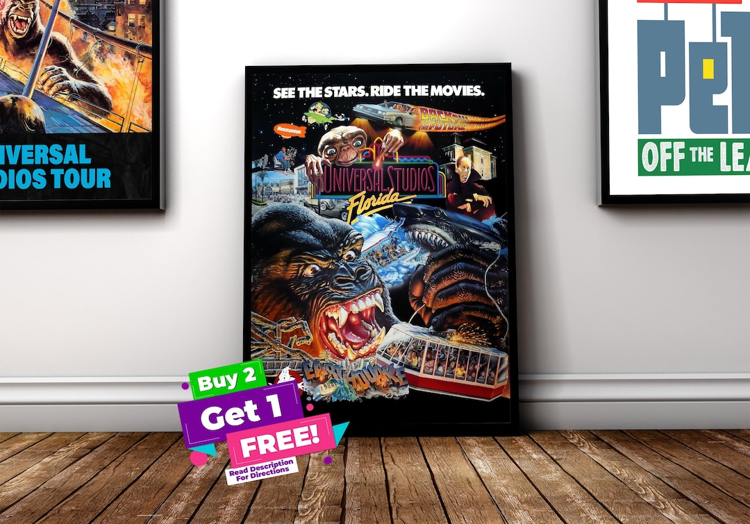 Universal Studios Poster Print - Etsy