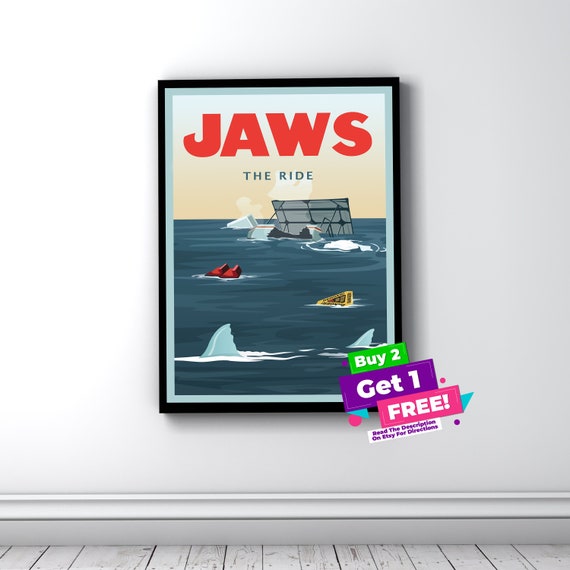 Jaws The Ride Poster