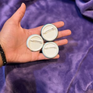 Please Don’t Touch Me 1.75in Button- Holographic Consent Pin Back ...