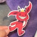 Crying Croissant Bunny | Funny Animal Stickers, Cottagecore Bunny ...