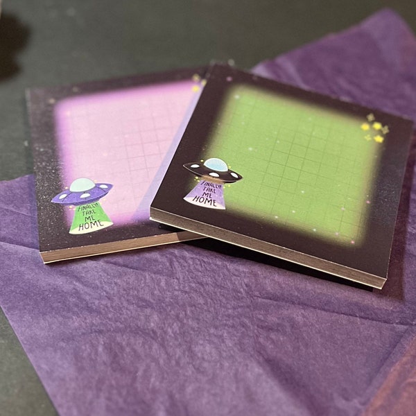 Space Sticky Notes - Etsy