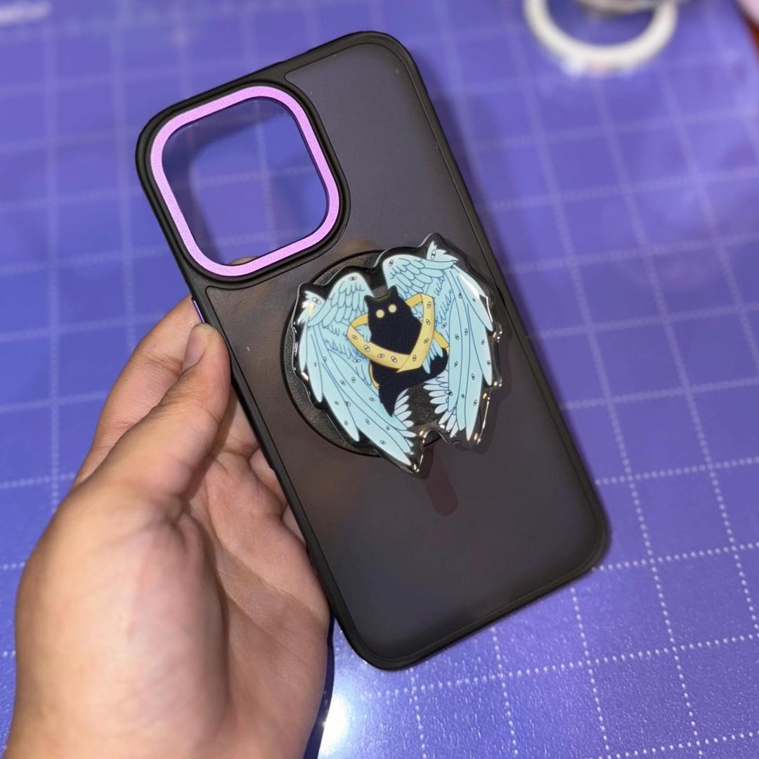 Biblically Accurate Void Phone Grip |weirdcore Magnet Phone Holder ...