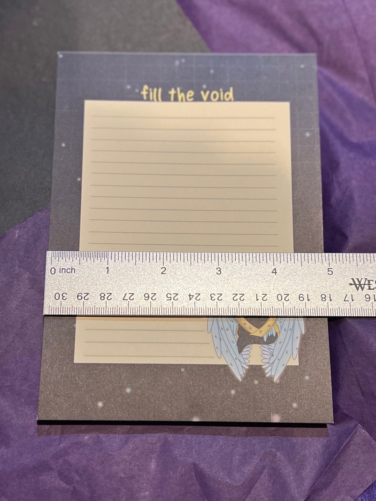 Drippy Void Cat Notepad | Black Cat Stationery, Void Cat to Do List ...