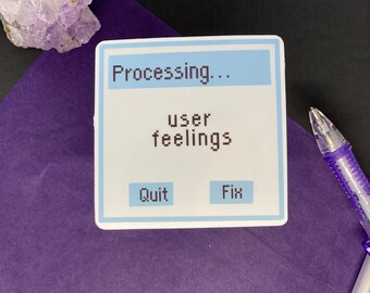 Windows Error Sticker - Etsy