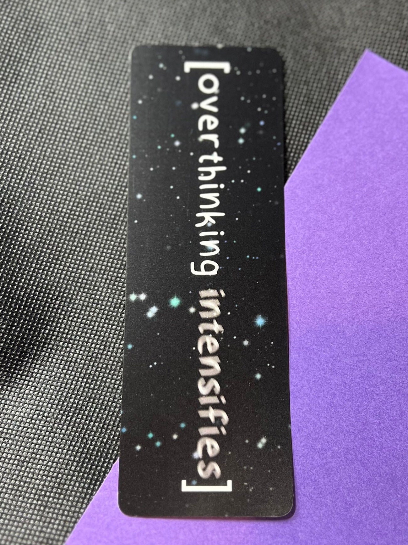 Anxiety Meme Bookmarks |anxious Reader Gift, Overthinking Overwhelmed ...