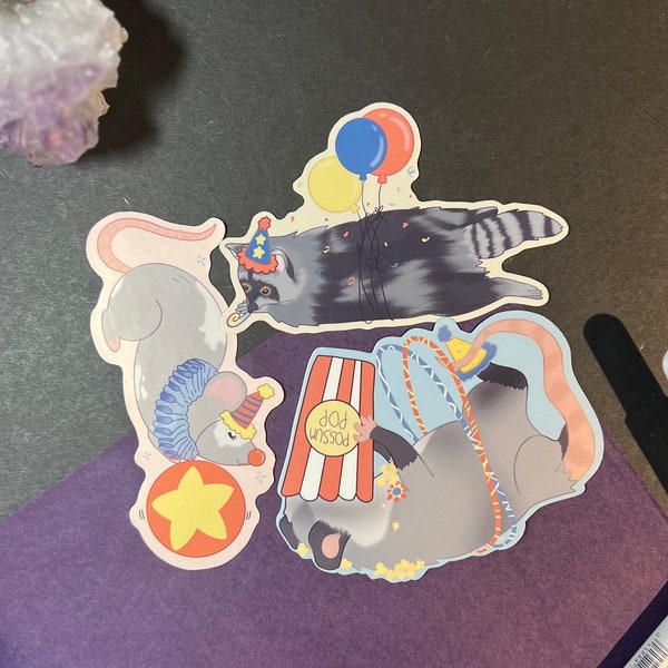 Clown Possum - Etsy