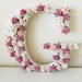 Flower Letters for Nursery, Flower Letters, Nursery Letters, Floral ...