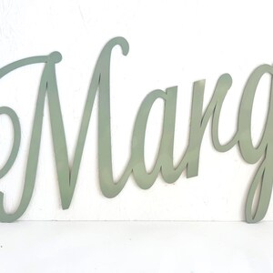Custom Wooden Name Sign for Nursery Wall Personalized Baby Name Wall ...
