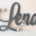 Large Name Sign, Large Name Sign for Nursery, Large Wall Art, Large ...