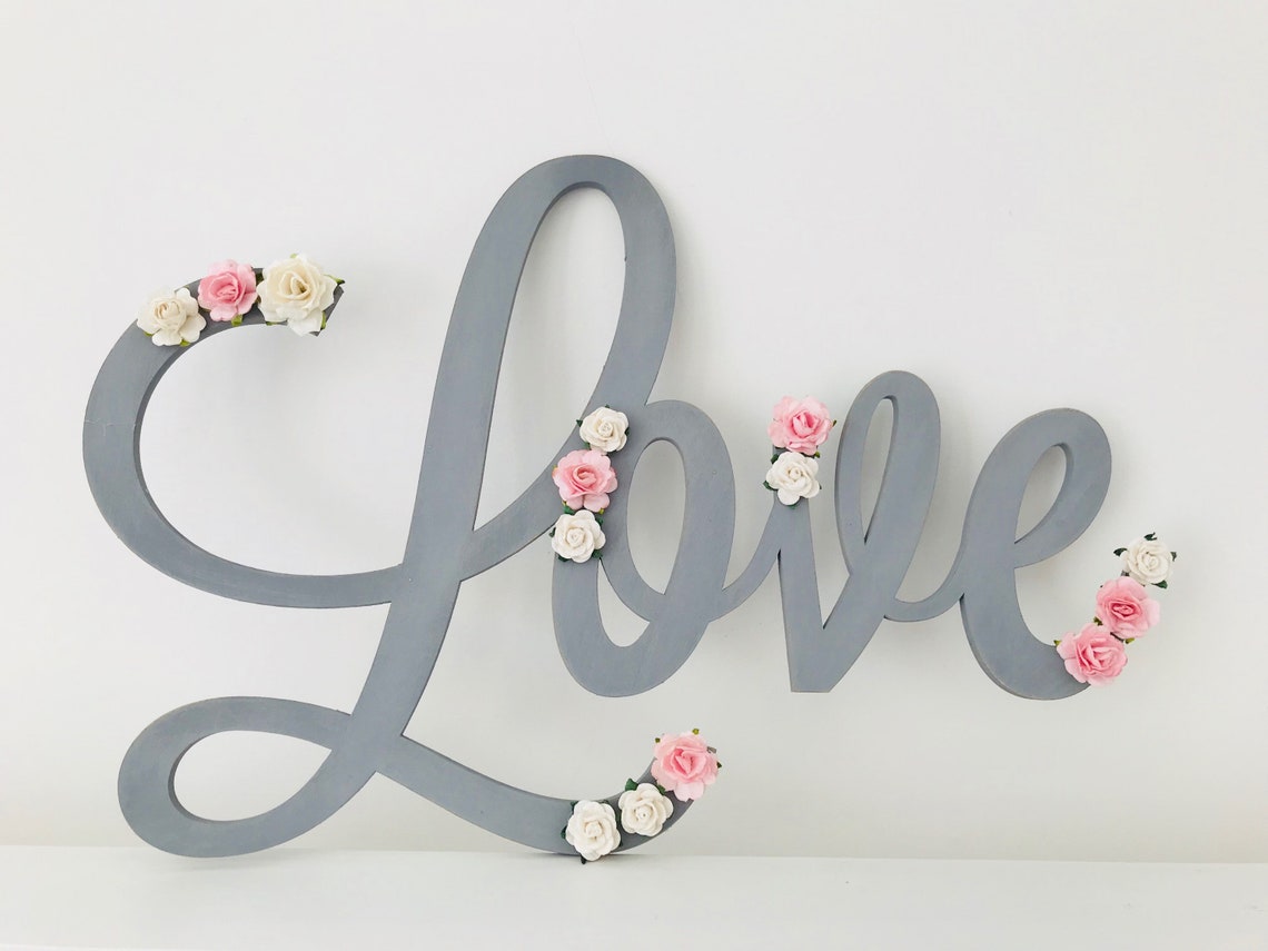 Large name sign large name sign for nursery large wall art | Etsy