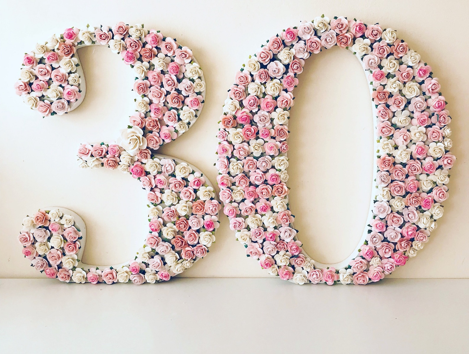 Flower Numbers Birthday Numbers Floral Numbers for Birthday - Etsy