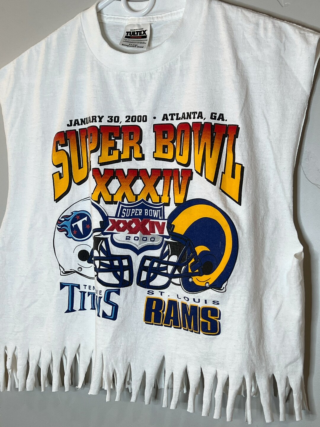 Vintage NFL Cut-off Tshirt - Etsy