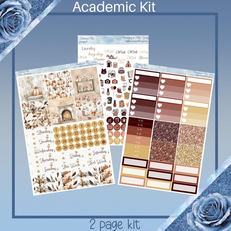 PlanninginBlueJeans - Etsy