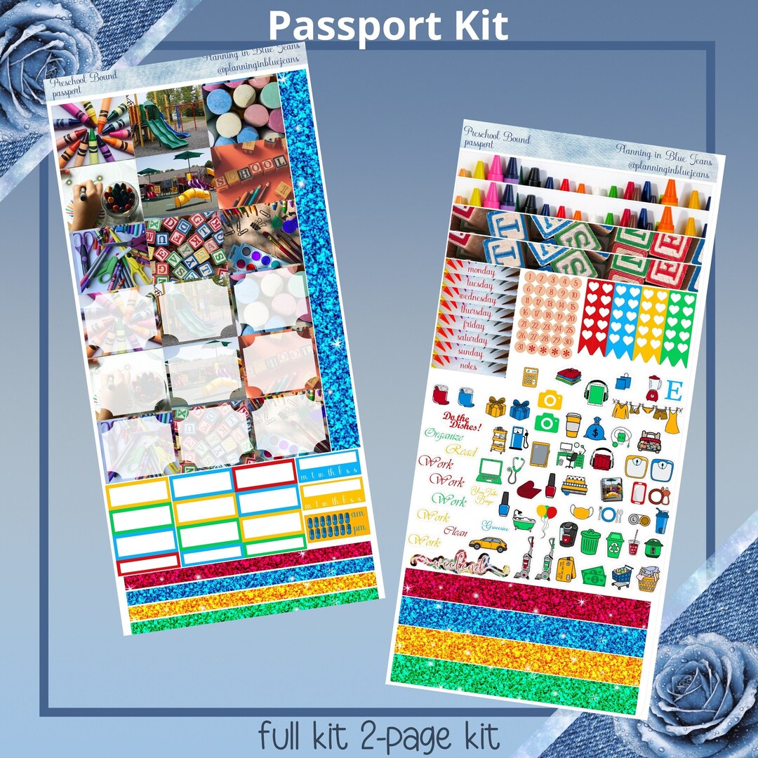Passport - Preschool - Etsy
