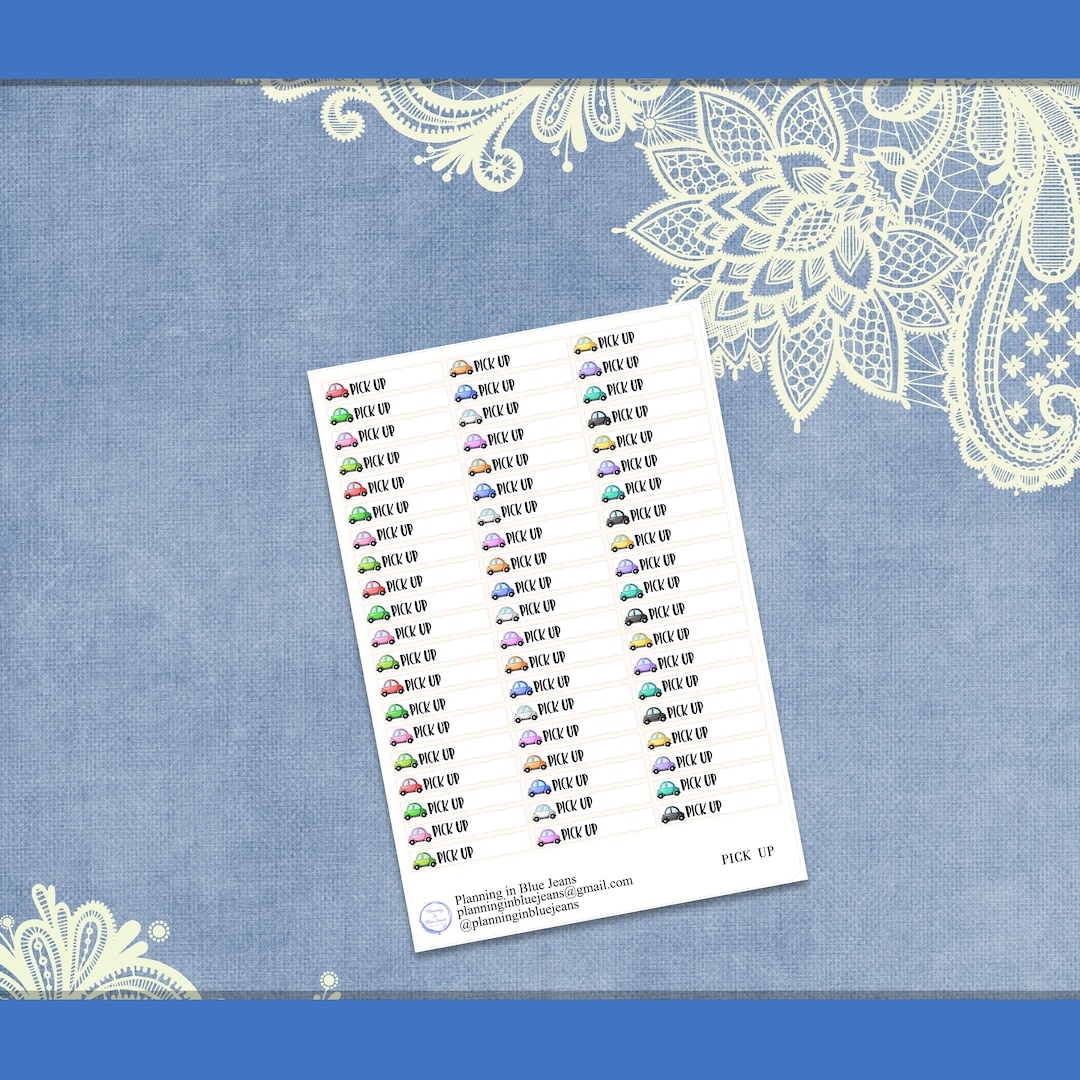 Pick up Stickers - Etsy