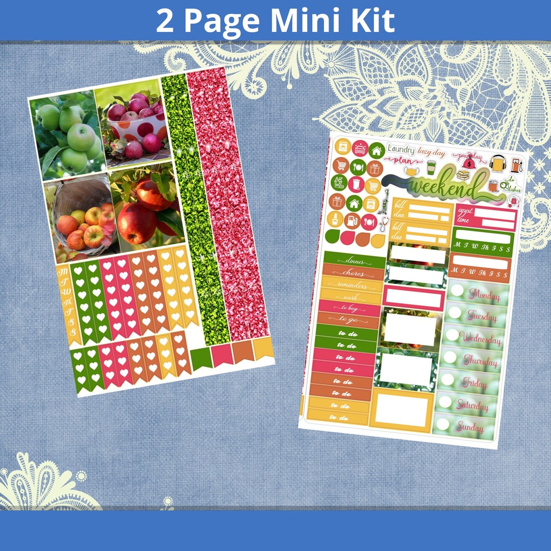 Vertical Mini Kit Apple Pickin' Time - Etsy