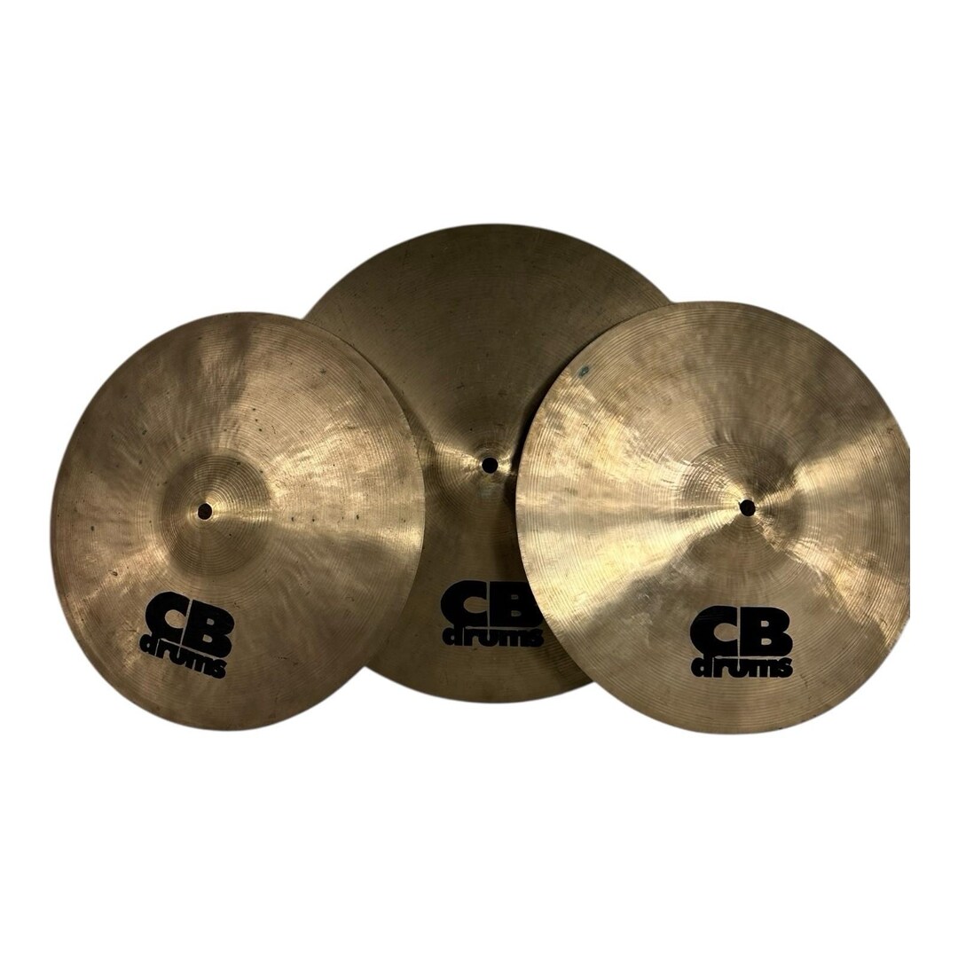 Vintage Set of 3 CB Drums Cymbals - Etsy