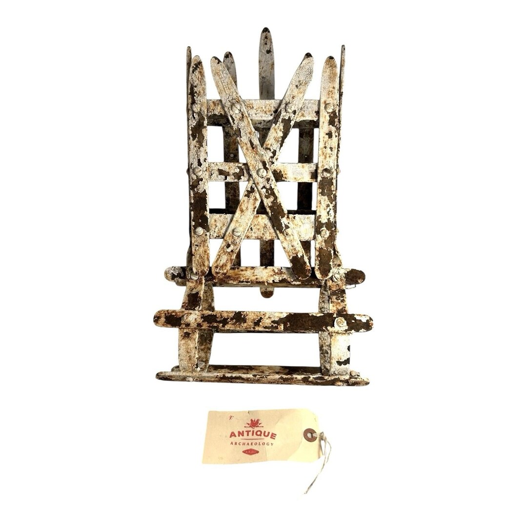 Antique Cast Iron Mail & Newspaper Box - Owned by Mike Wolfe American ...