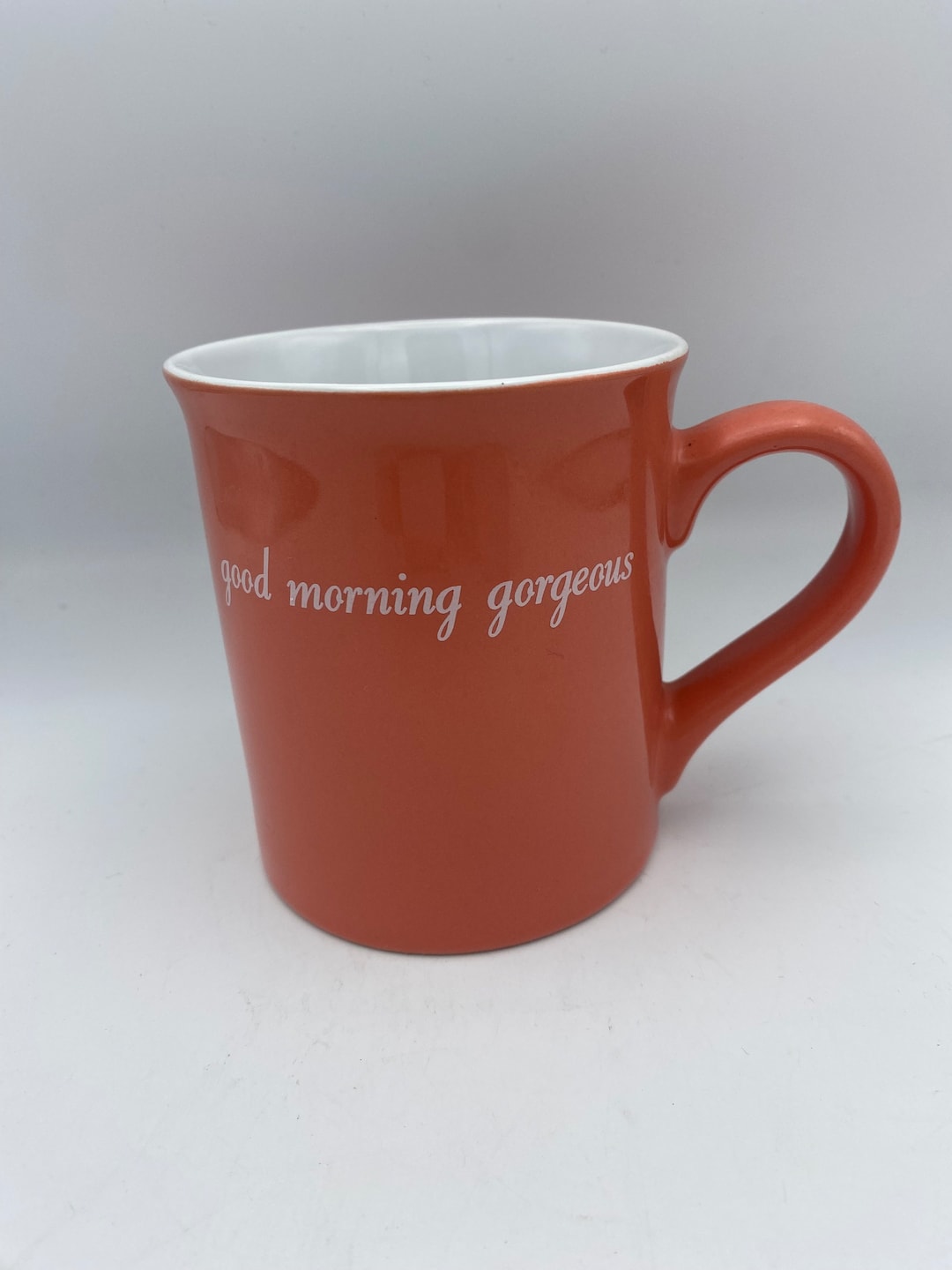 Coffee Mug Love Your Mug Good Morning Gorgeous Ceramic 16oz - Etsy