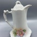 Vintage Tea Coffee Pot Handpainted Floral Unique Design - Etsy