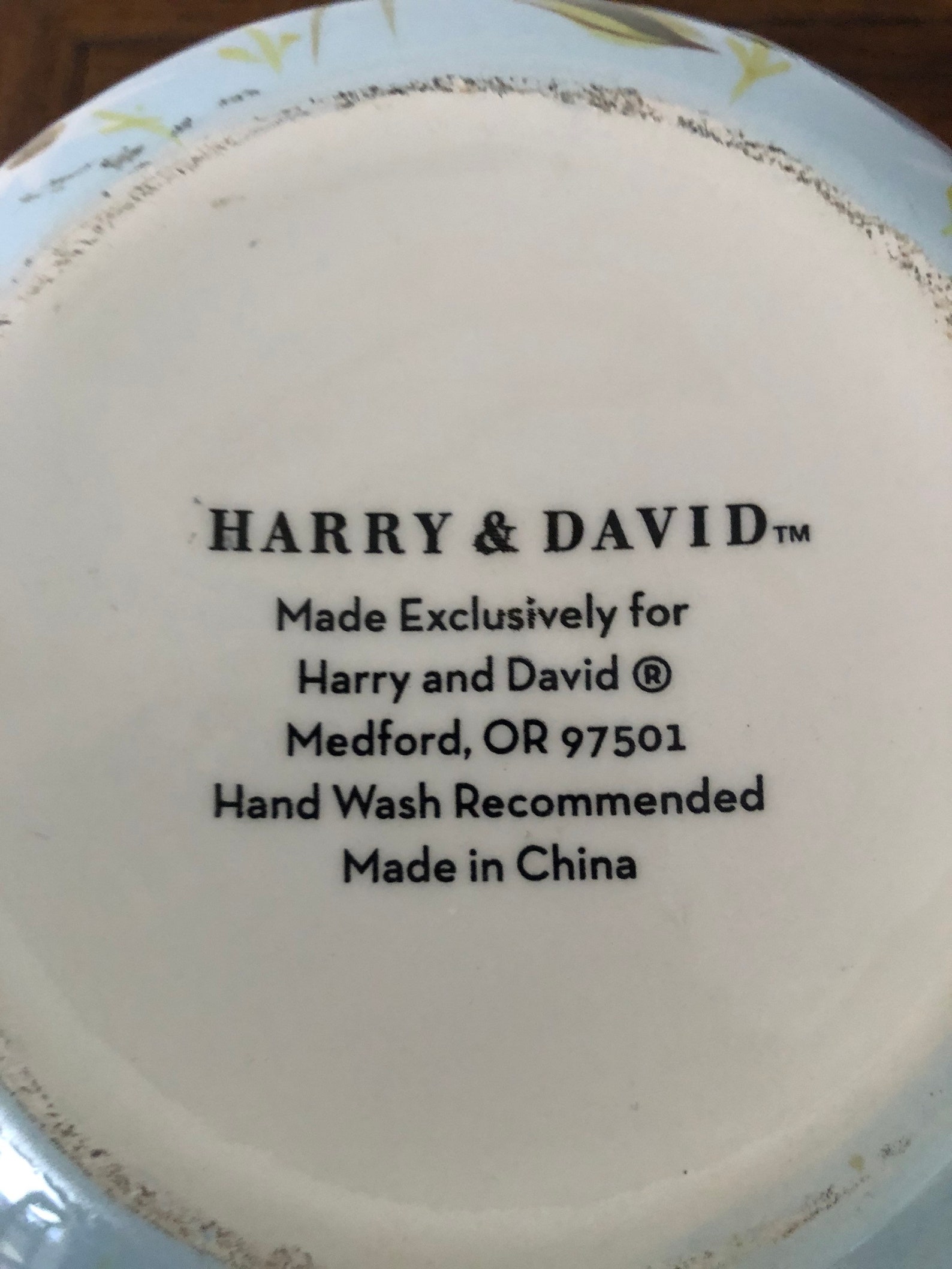 Collectible Harry & David Floral Ceramic Pitcher Beautifull - Etsy