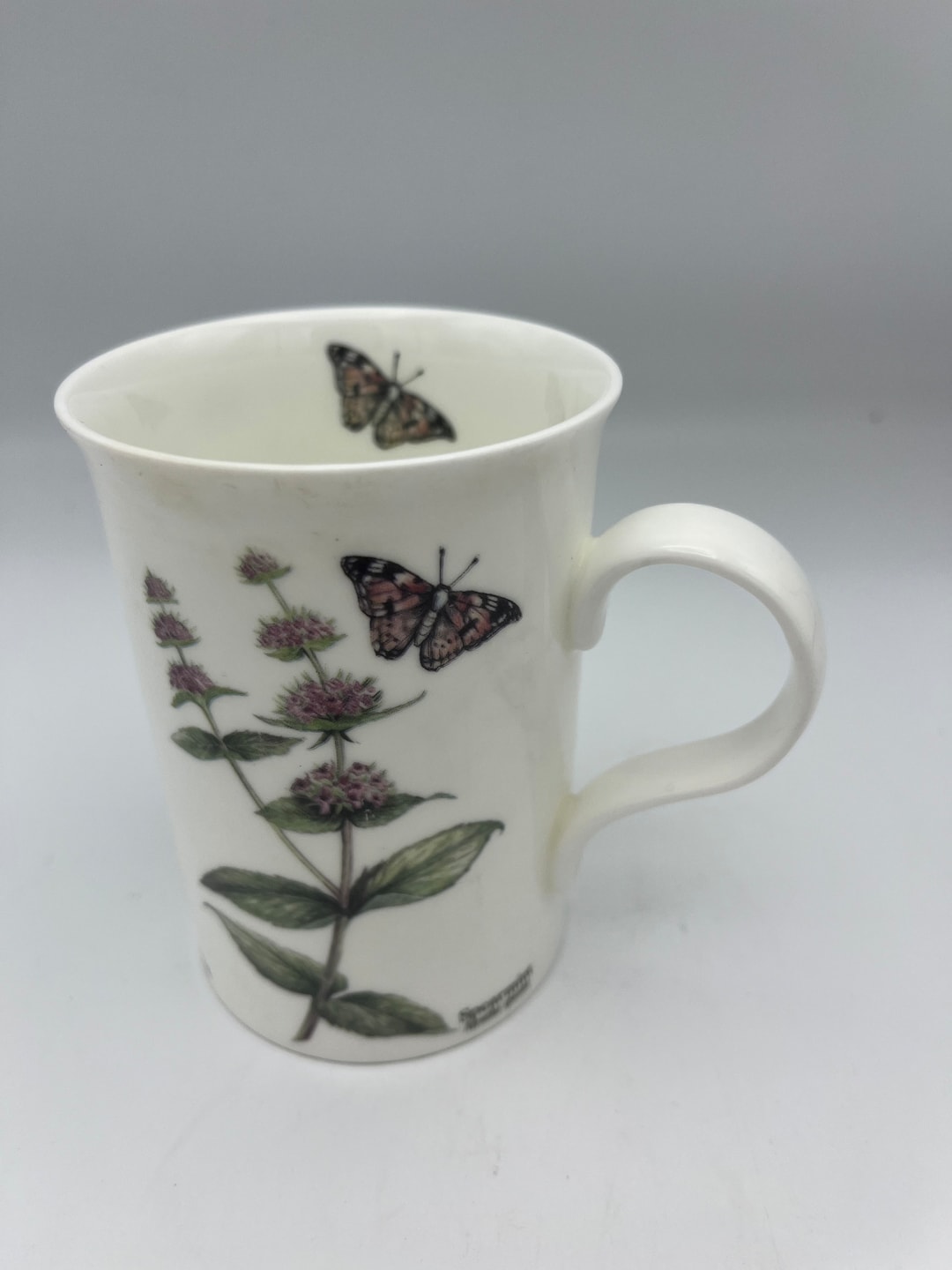 Vintage Botanica WREN Fine Bone China Botanical Coffee Mug Cup Tea ...