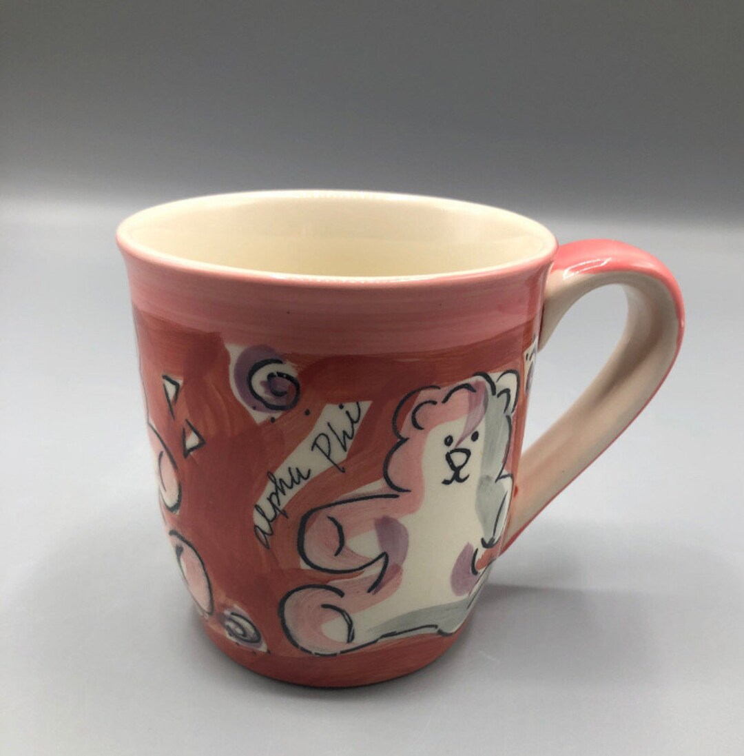 Lovely Teddy Bear Coffee Mug - Etsy