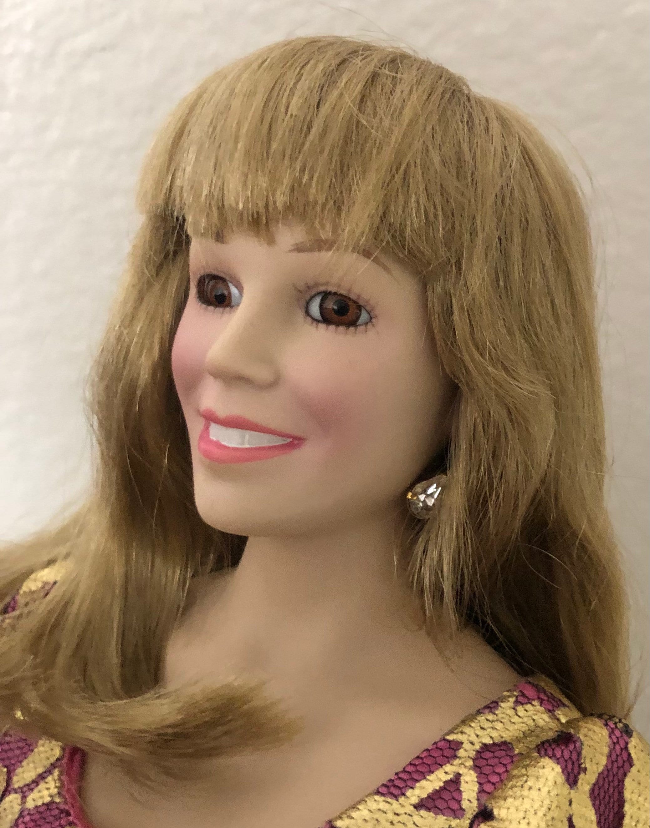 Vanna White Porcelain Doll from Vanna With Love Sculpted | Etsy