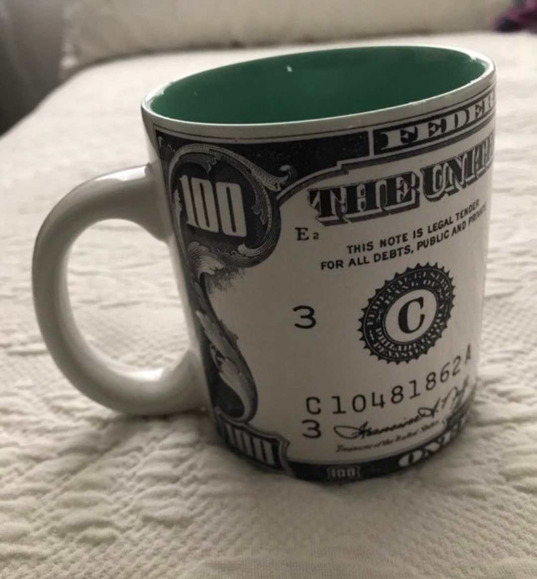 Old School 100 (hundred) Dollar Bill Mug - Etsy