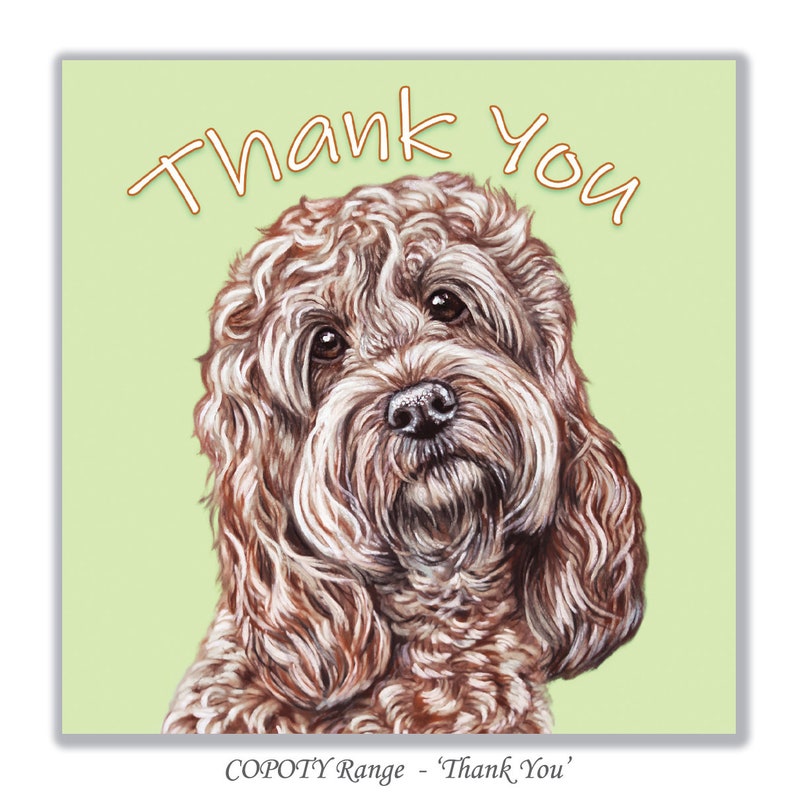Thank You Cards | Cockapoo Thank You Card | Thank You Card | Thank You ...