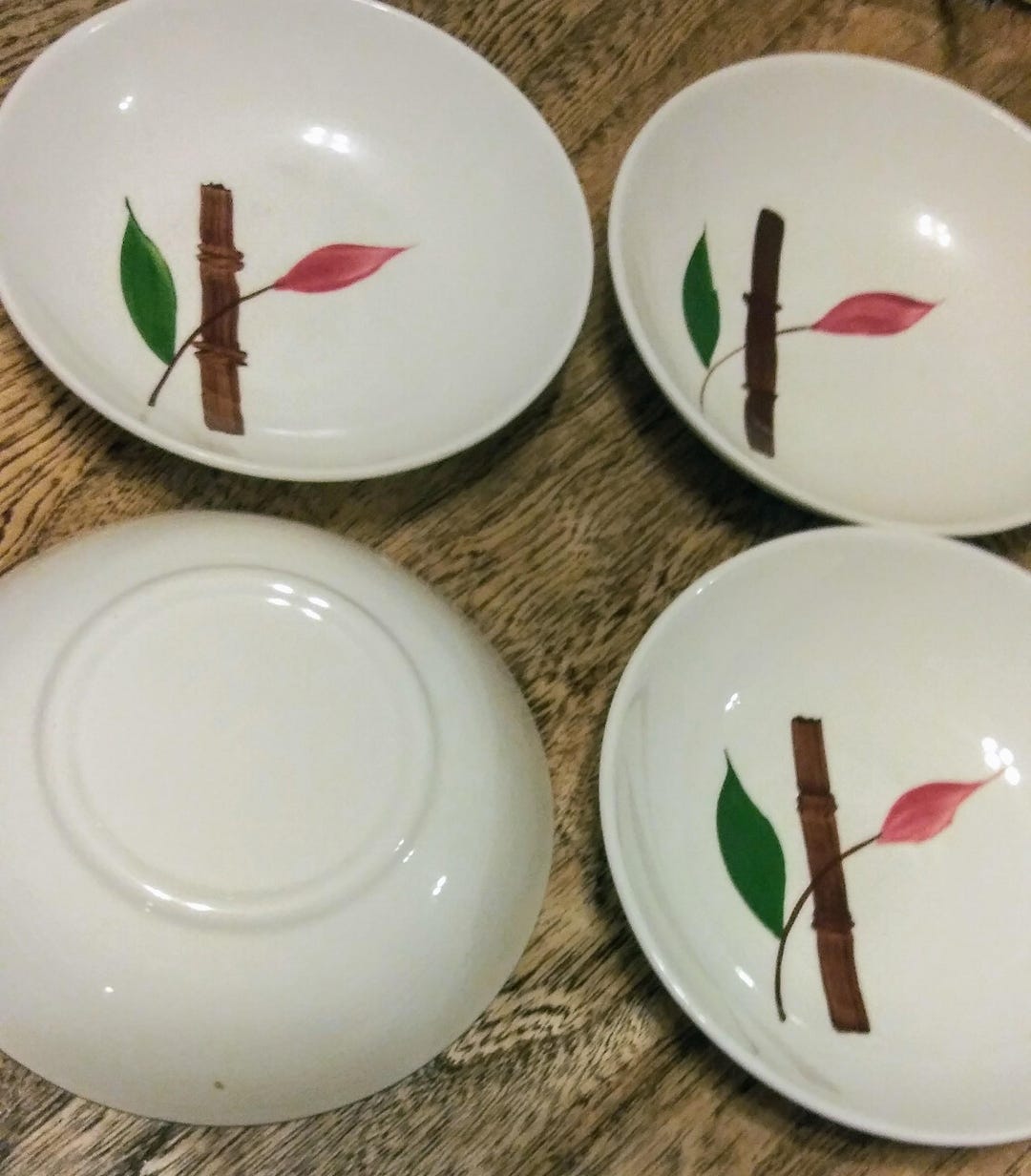 Set 1950s Stetson China Bamboo Pattern. 15 Pieces Total. - Etsy