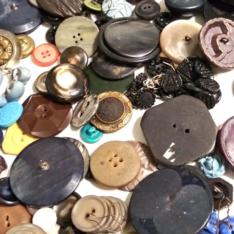 Rare Antique Buttons - Etsy